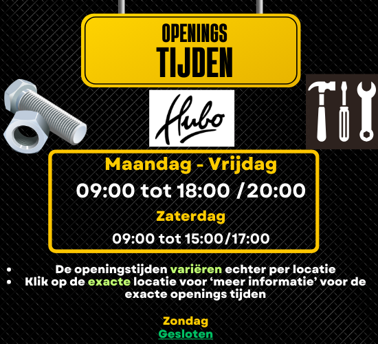 Alle hubo winkels in de buurt - Bouwmarkten.site